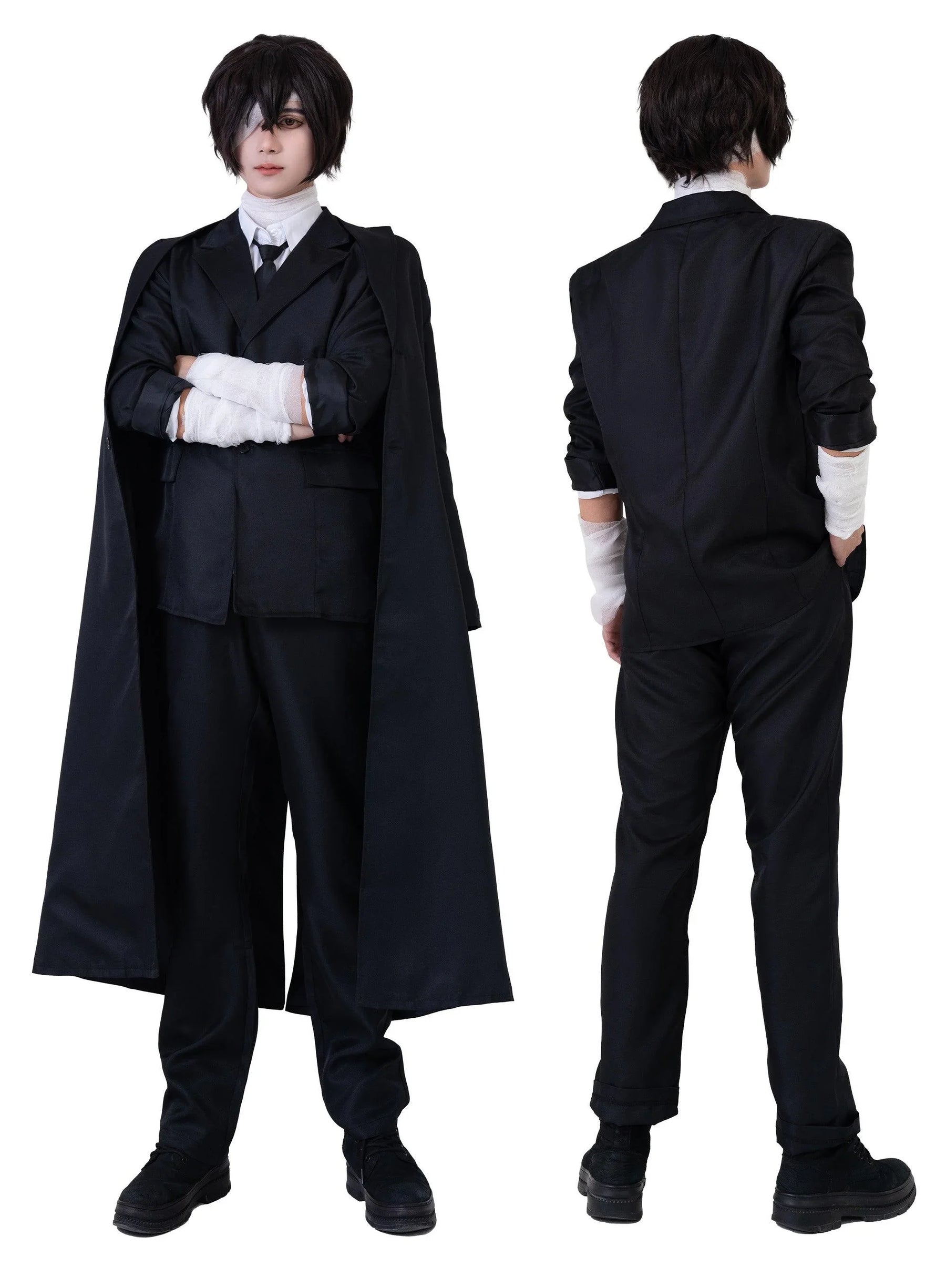 OSIAS Bungo Stray Dogs Dazai Osamu Mafia Cosplay Costume – OSIAS COSPLAY