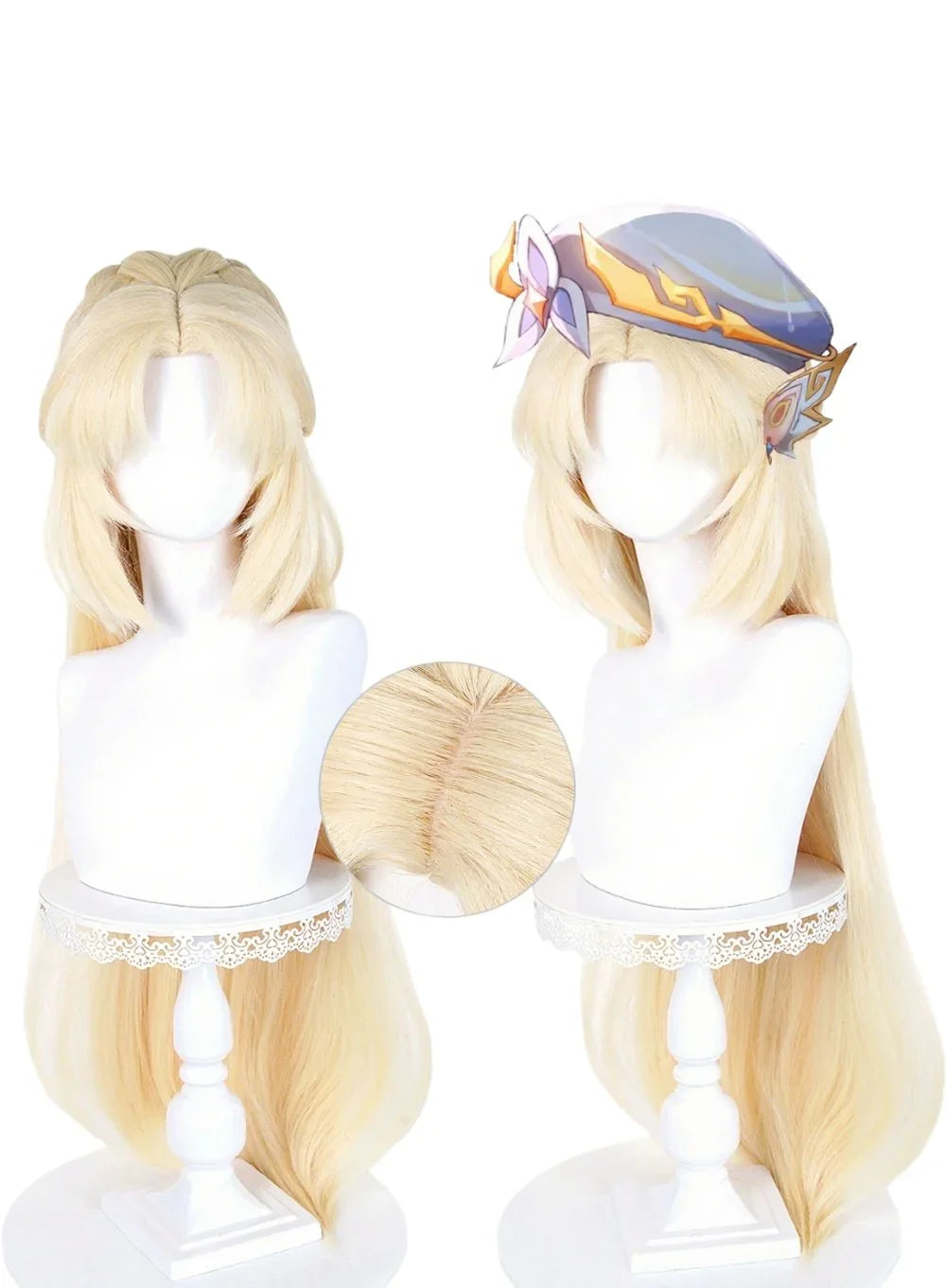 OSIAS Original Genshin Impact Nicole Reeyn Cosplay Wig Long Blonde ...