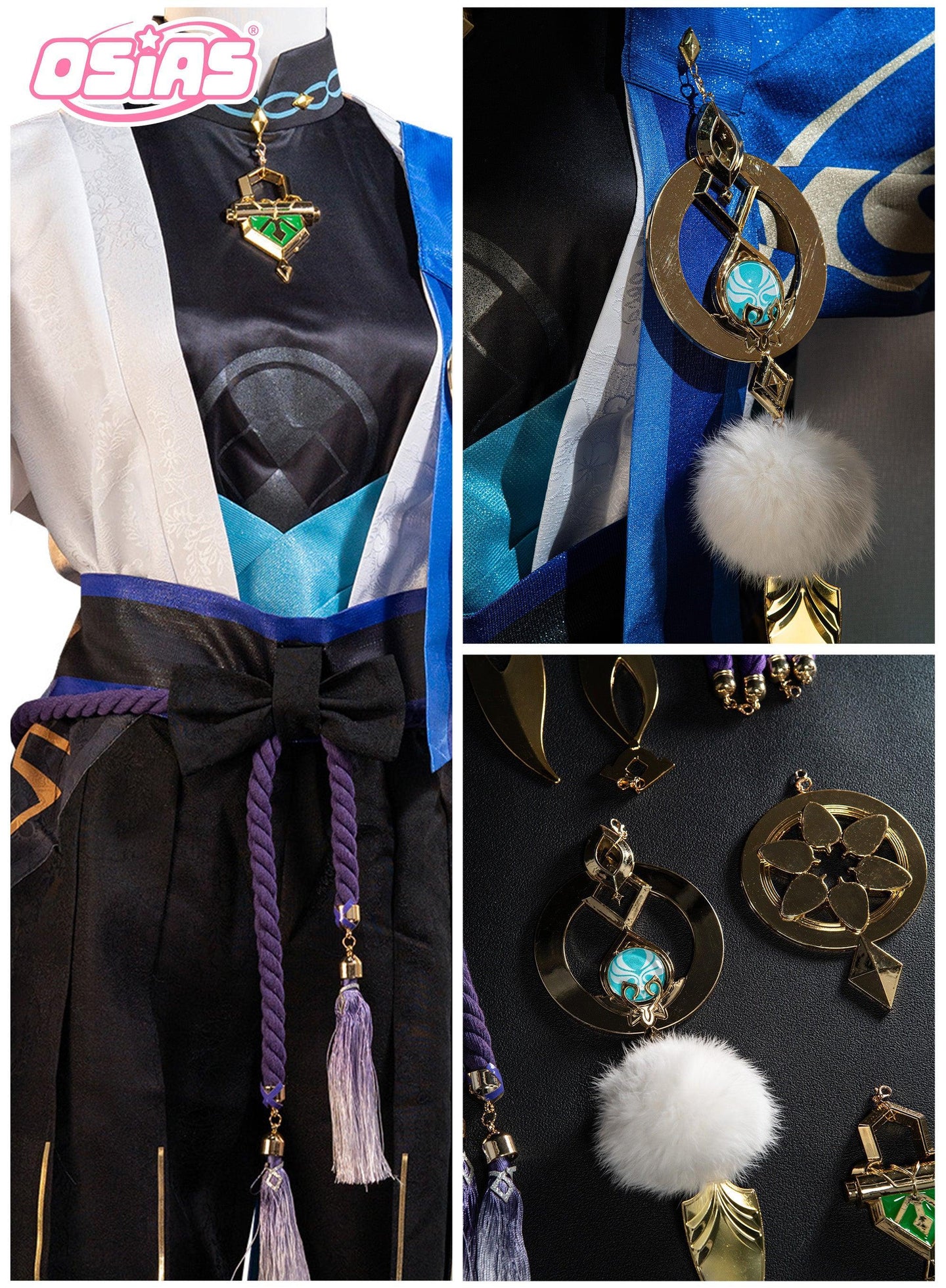 Genshin Impact Wanderer Cosplay Costume – OSIAS COSPLAY