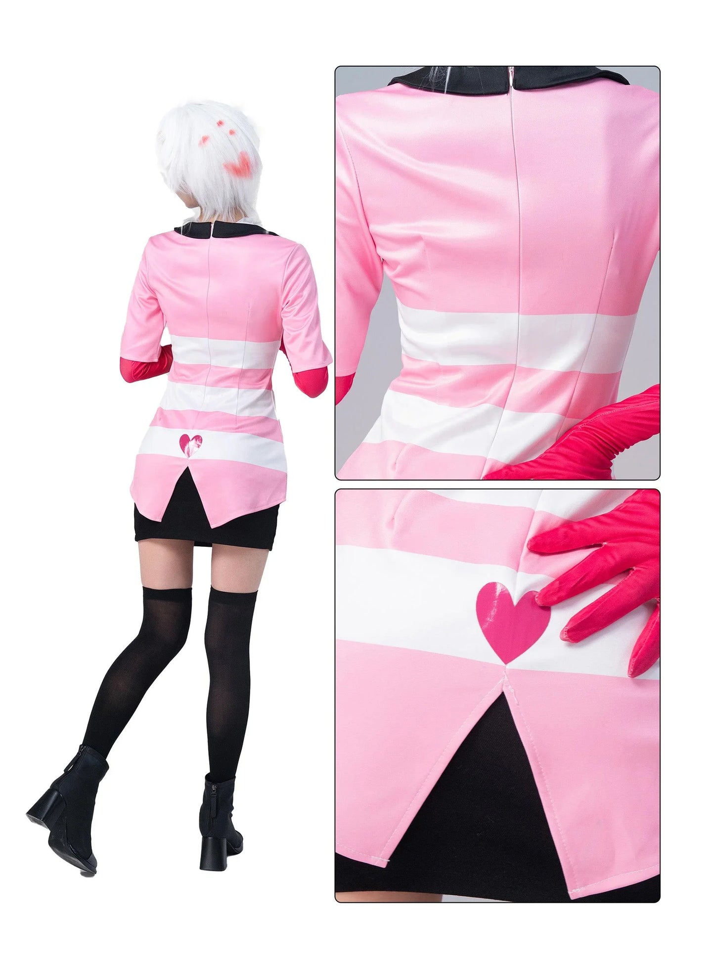OSIAS Original Hazbin Hotel Angel Dust Cosplay Costume – OSIAS COSPLAY