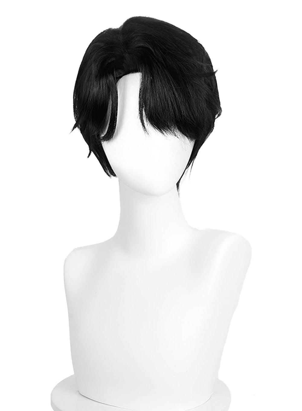 KPop Demon Hunters Jinu Cosplay Wig in Short Black – OSIAS COSPLAY