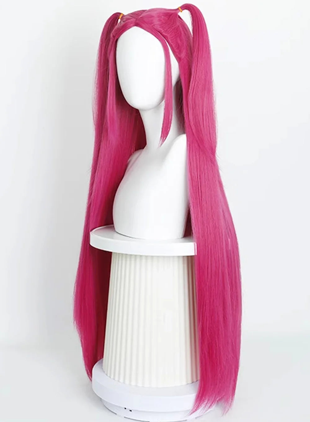 KPop Demon Hunters Mira Cosplay Wig With Long Pink Pigtails – OSIAS COSPLAY