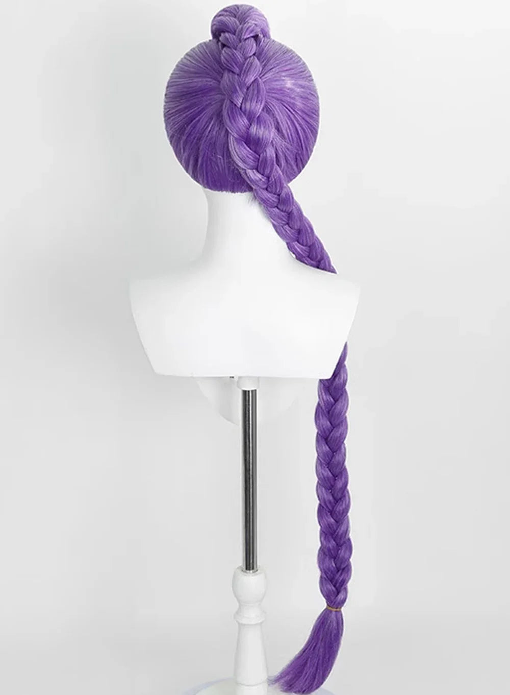 KPop Demon Hunters Rumi Cosplay Wig With Long Purple Braid – OSIAS COSPLAY