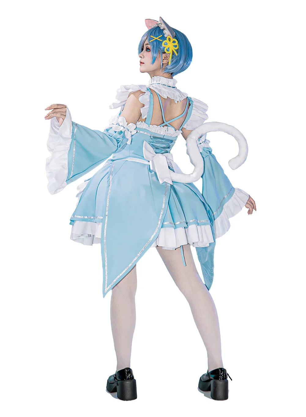 OSIAS Original Re:Life in a Different World From Zero Rem Maid Cat Ears ...