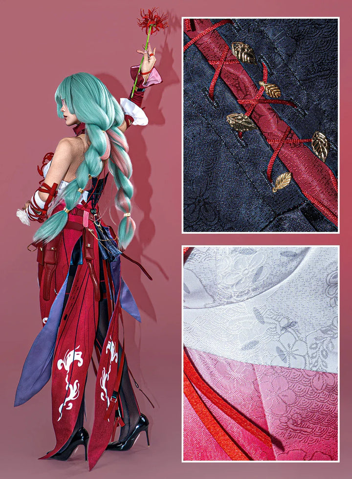 Wuthering Waves Phrolova Cosplay Costume Gradient Design With Printed ...
