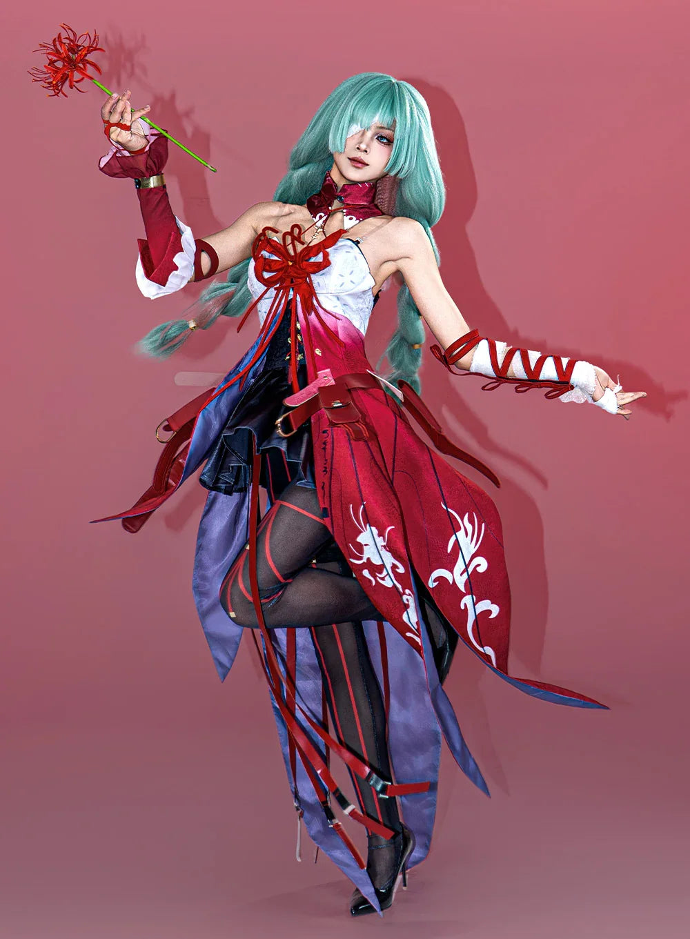 Wuthering Waves Phrolova Cosplay Costume Gradient Design With Printed ...