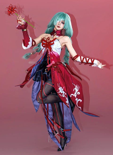 Wuthering Waves Phrolova Cosplay Costume Gradient Design With Printed ...
